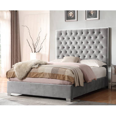 Dietrich upholstered platform bed store